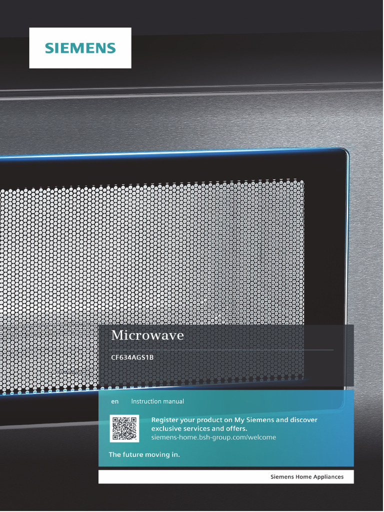 Microwave User Guide | PDF