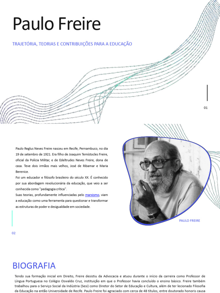 Contribuições de Paulo Freire à Educação | PDF | Pedagogia | Alfabetização