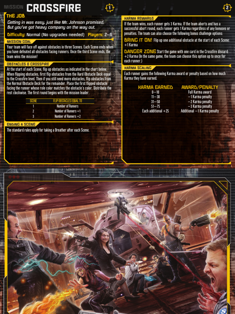 Mission Crossfire: Karma Rewards Guide | PDF | Card Games | Games Of Chance