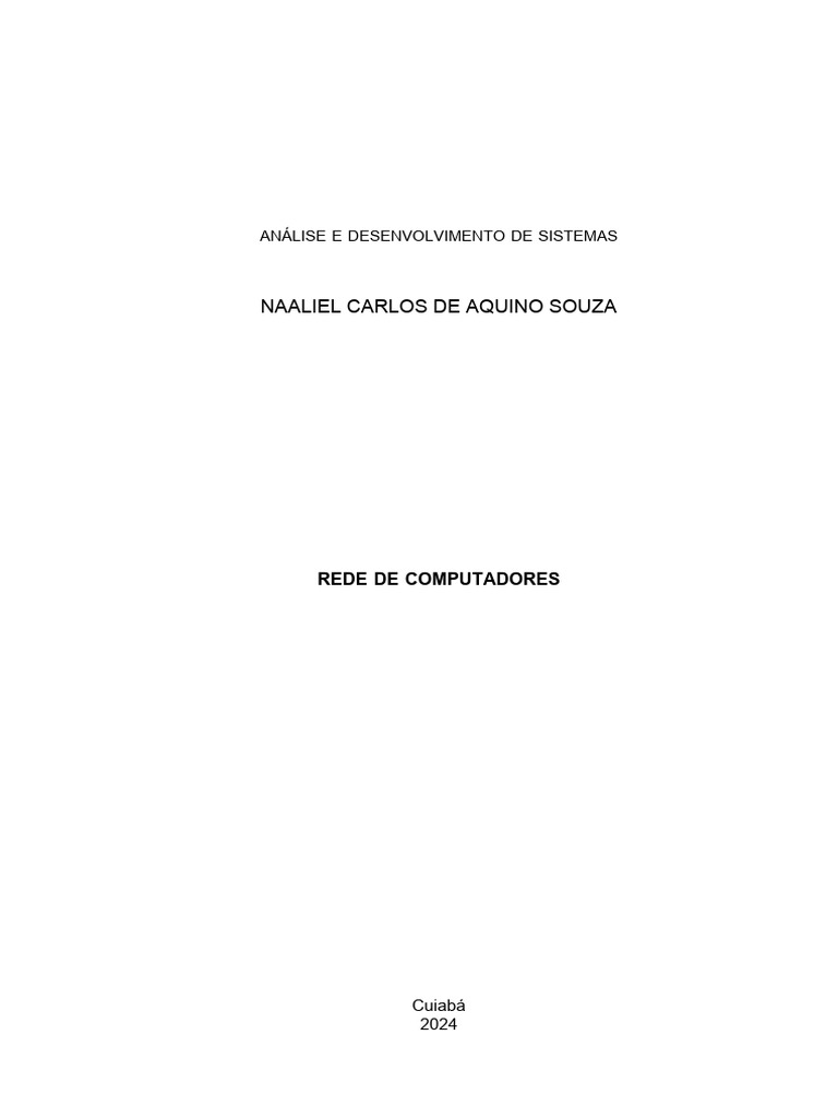 Relatório Faculdade | PDF