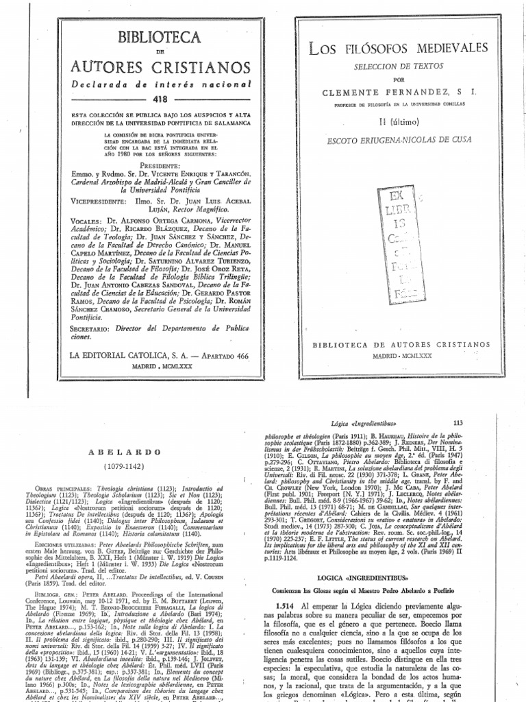 ABELARDO Selecci N Fern Ndez | PDF