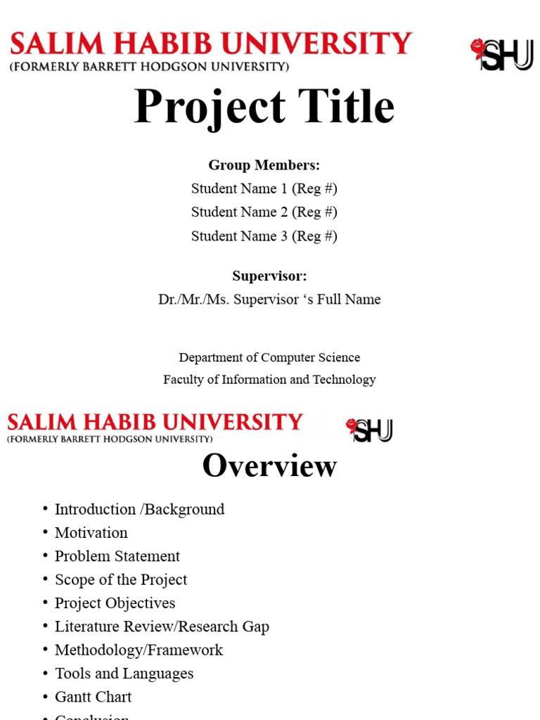 FYP Final Presentation Template | PDF | Methodology | Cognition