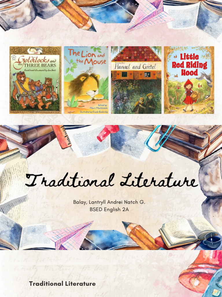 Traditional Literature | PDF