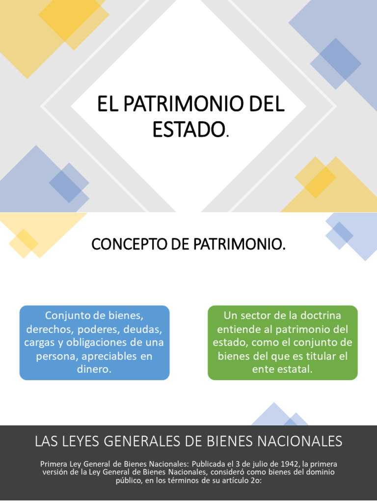 El Patrimonio Del Estado | PDF | Dominio eminente | Propiedad