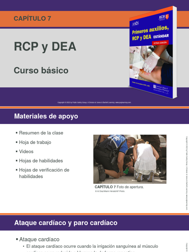 Primeros Auxilios 3 | PDF | Reanimación cardiopulmonar | Paro cardíaco