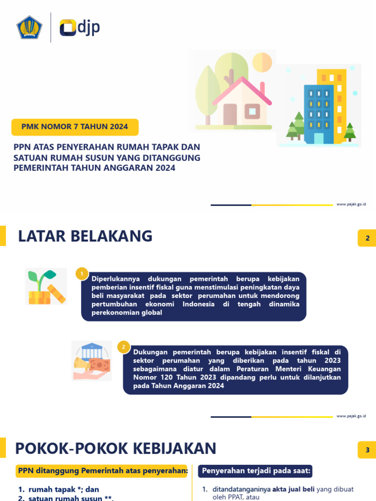 PPN DTP Rumah 2024: Kebijakan dan Kriteria | PDF | Pengelolaan Keuangan ...