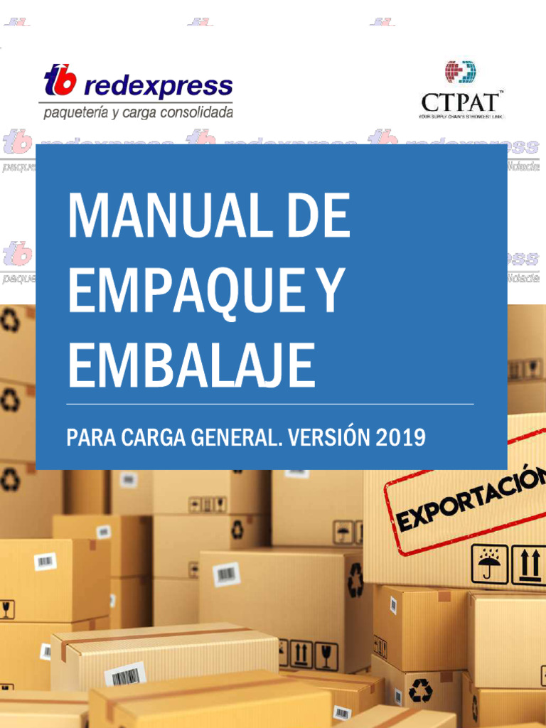 Manual de Empaque y Embalaje Red Express | PDF