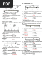 Structural Theory 1 (Double Integration Method) | PDF | Beam (Structure) | Bending