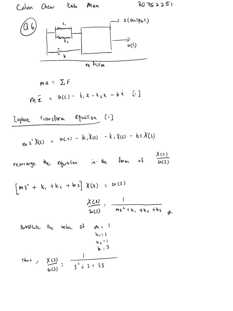 MEC3457 - Tutorial 1 - 30762251 | PDF