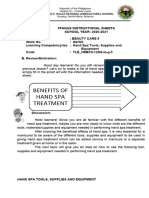 Hand Spa Tools, Supplies and Equipment | PDF