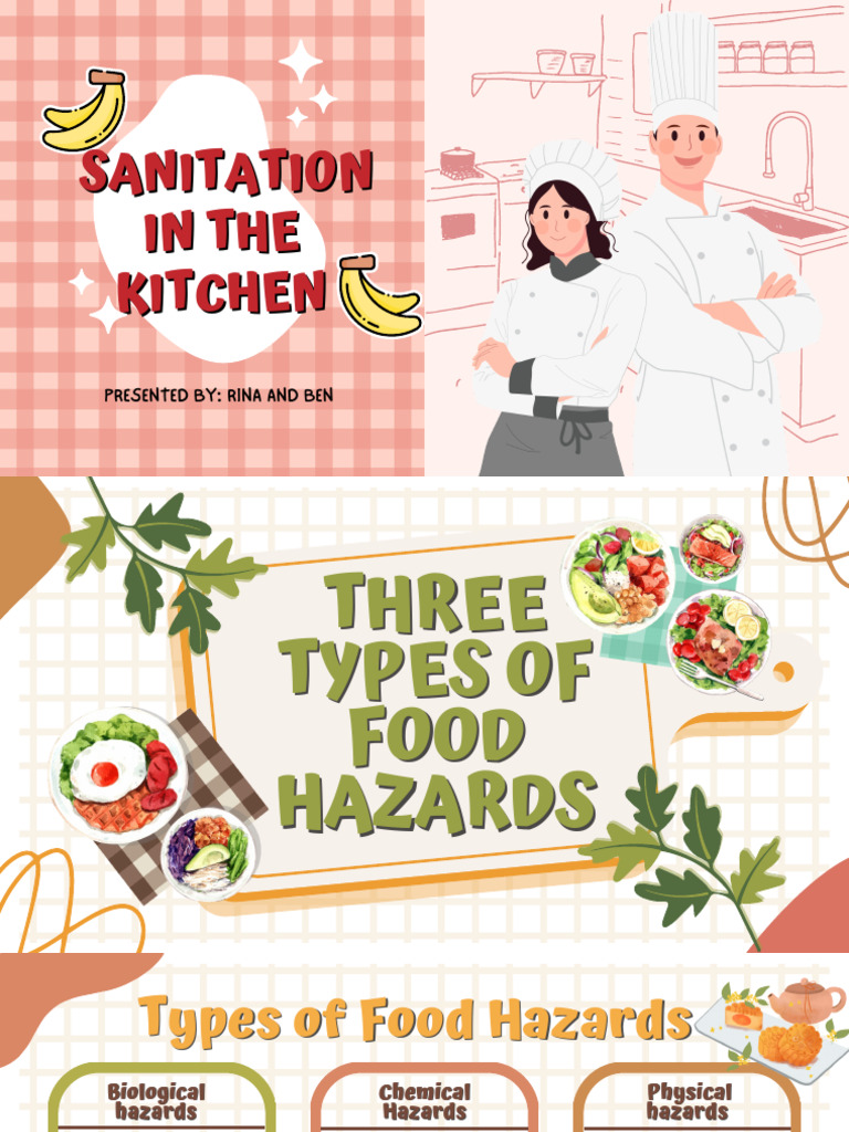 Sanitation in The Kitchen | PDF | Hygiene | Hand Washing
