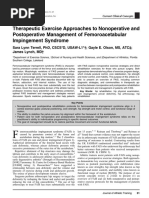 FAI Non-Operative Rehab Protocol Guide | PDF | Musculoskeletal ...