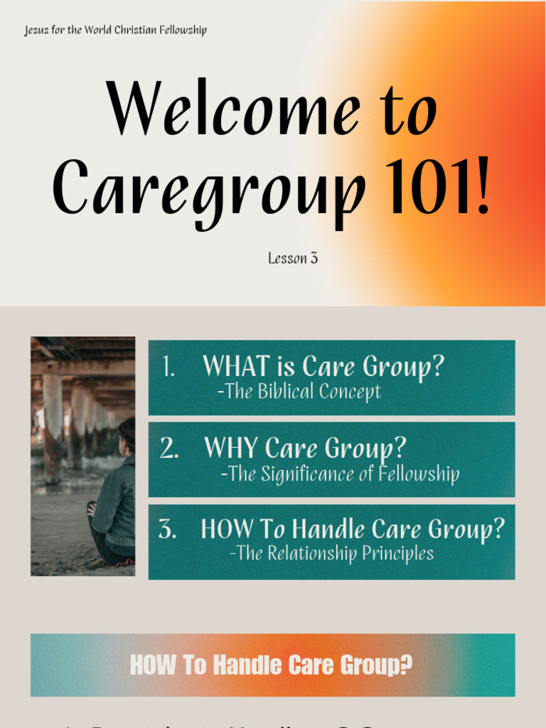 Principles-of-Caregroup 20240106 210226 0000 | PDF | Jesus | Love