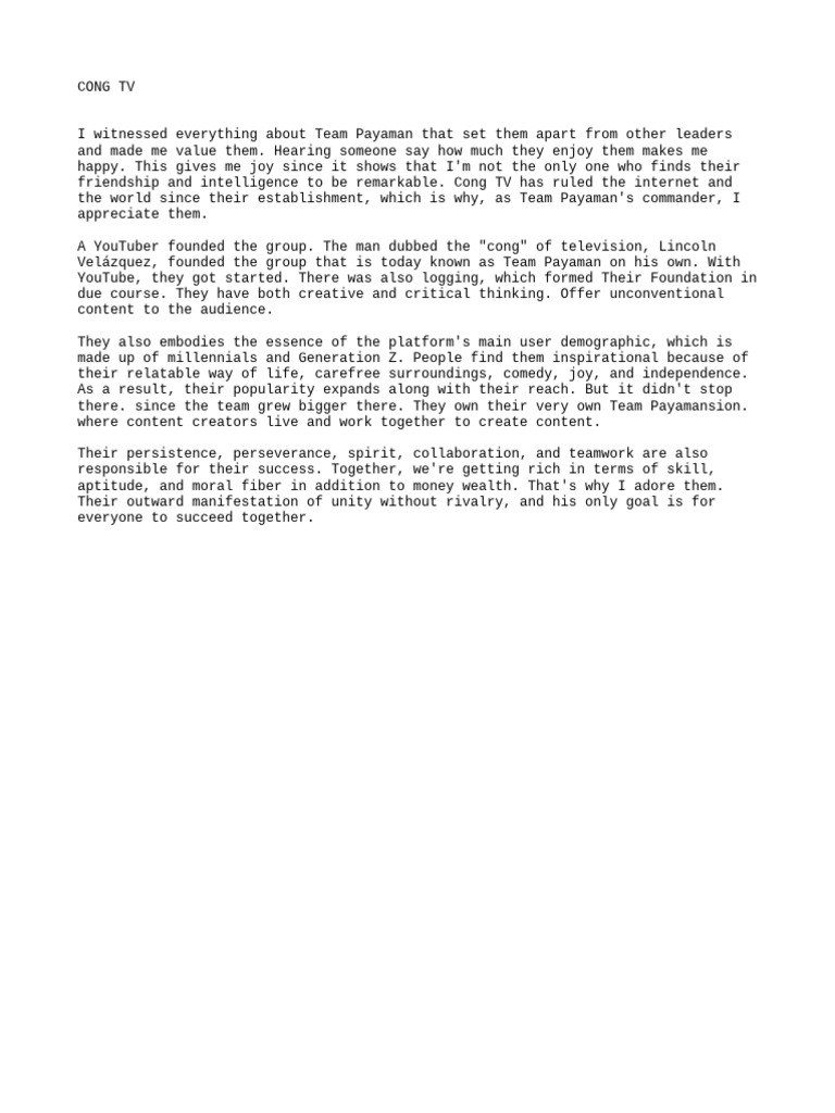 Leader Cong TV | PDF