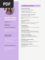 Curriculum Vitae María | PDF