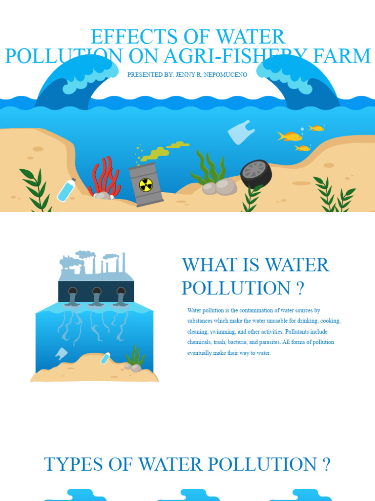 Effects of Water Pollution On Agri Fishery Farm | PDF | Water Pollution ...