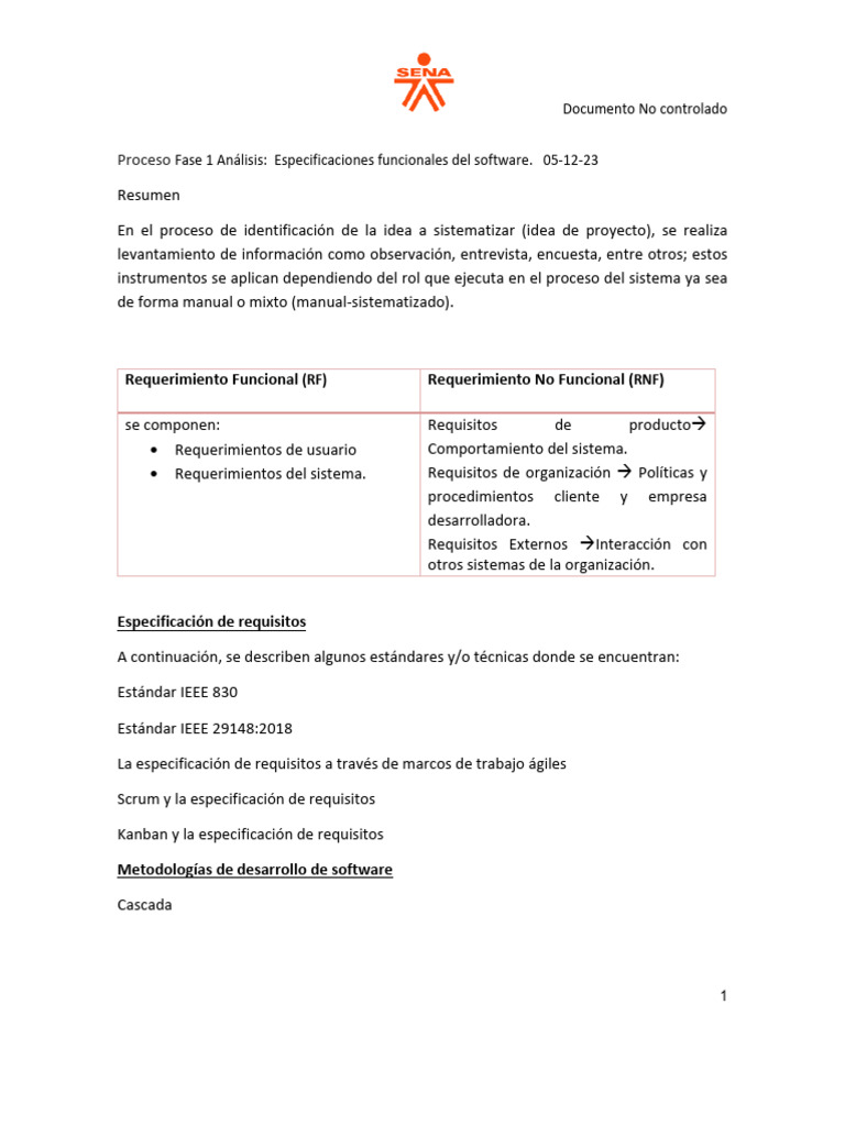 Resumen 69656fbeb5bdbcb | PDF | Software | Ingeniería de software