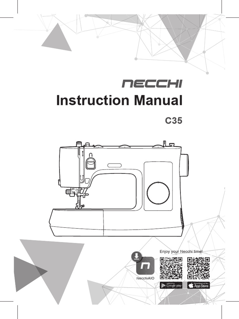 Necchi C35 Sewing Machine Manual | PDF