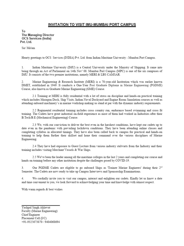 Invitation Placement | PDF