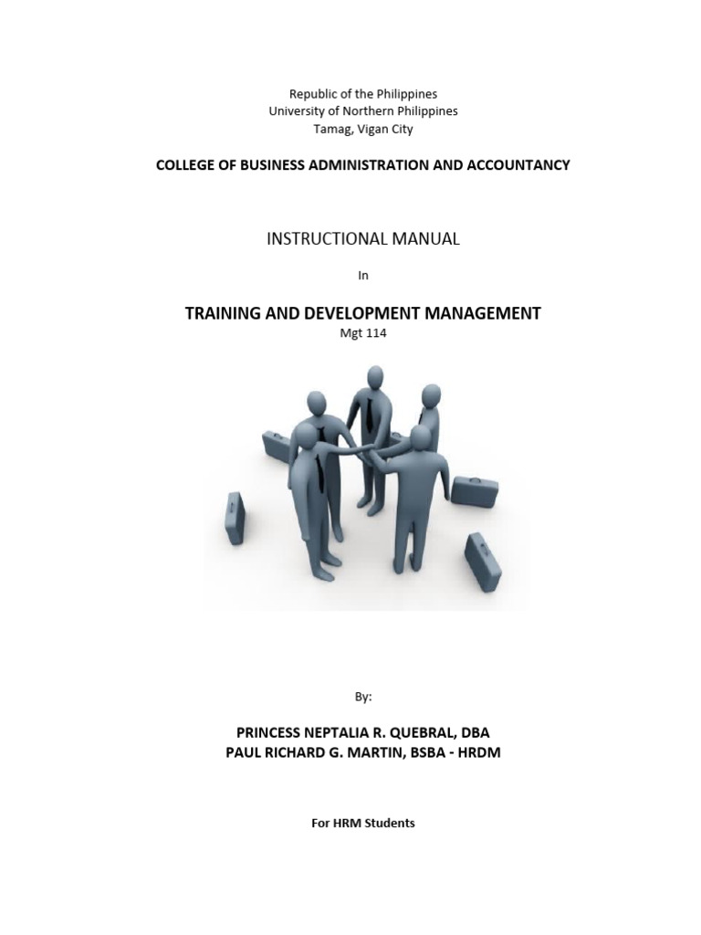 Training Development | PDF
