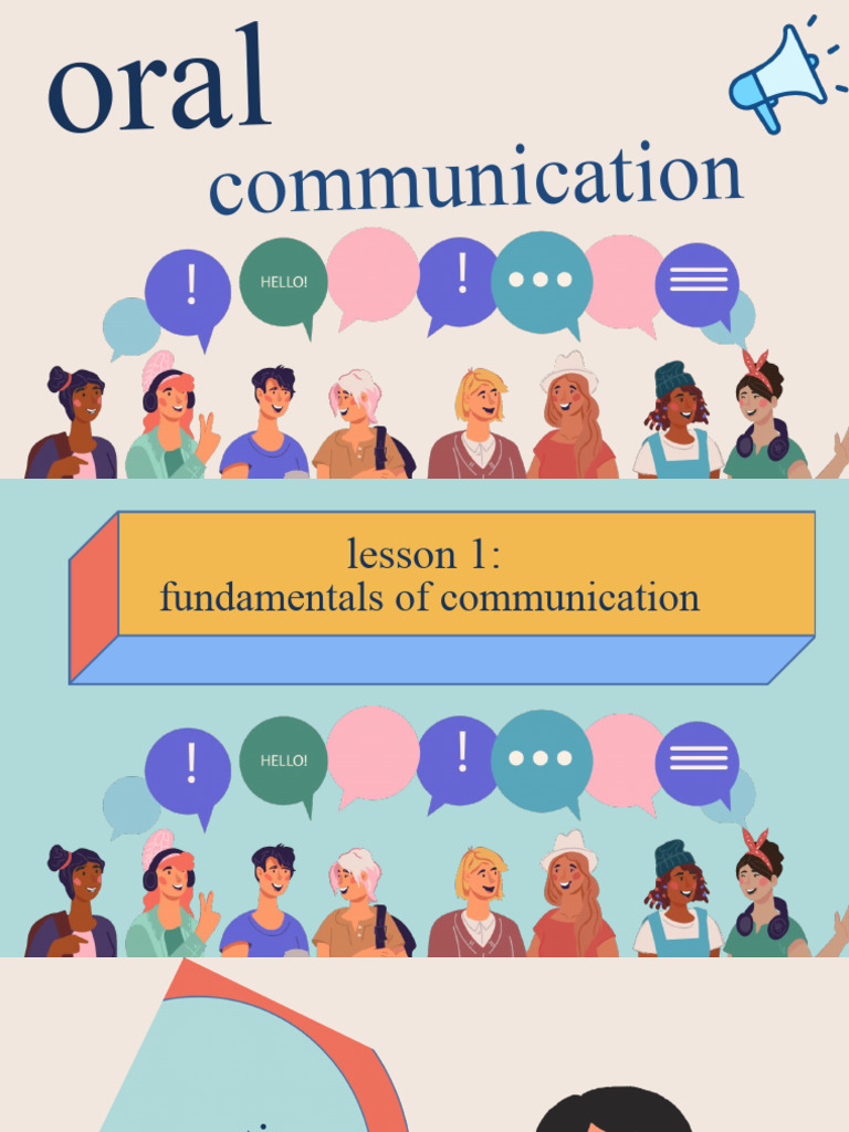 Lesson 1 - Fundamentals of Communication | Download Free PDF | Communication | Psychological ...