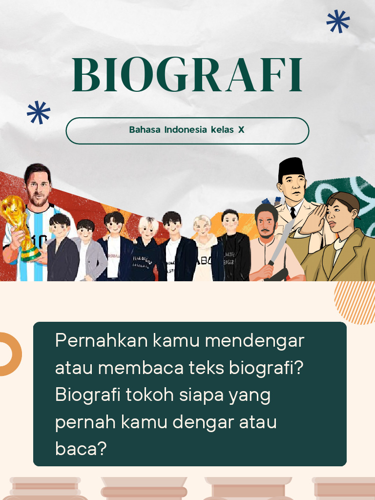 Contoh Infografis Biografi Tokoh | PDF | Ilmu Sosial