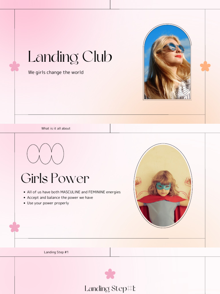 Landing Club Intro V1 | PDF