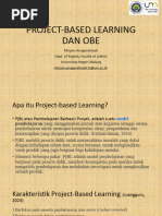 Sintaks Pembelajaran Project Based Learning | PDF