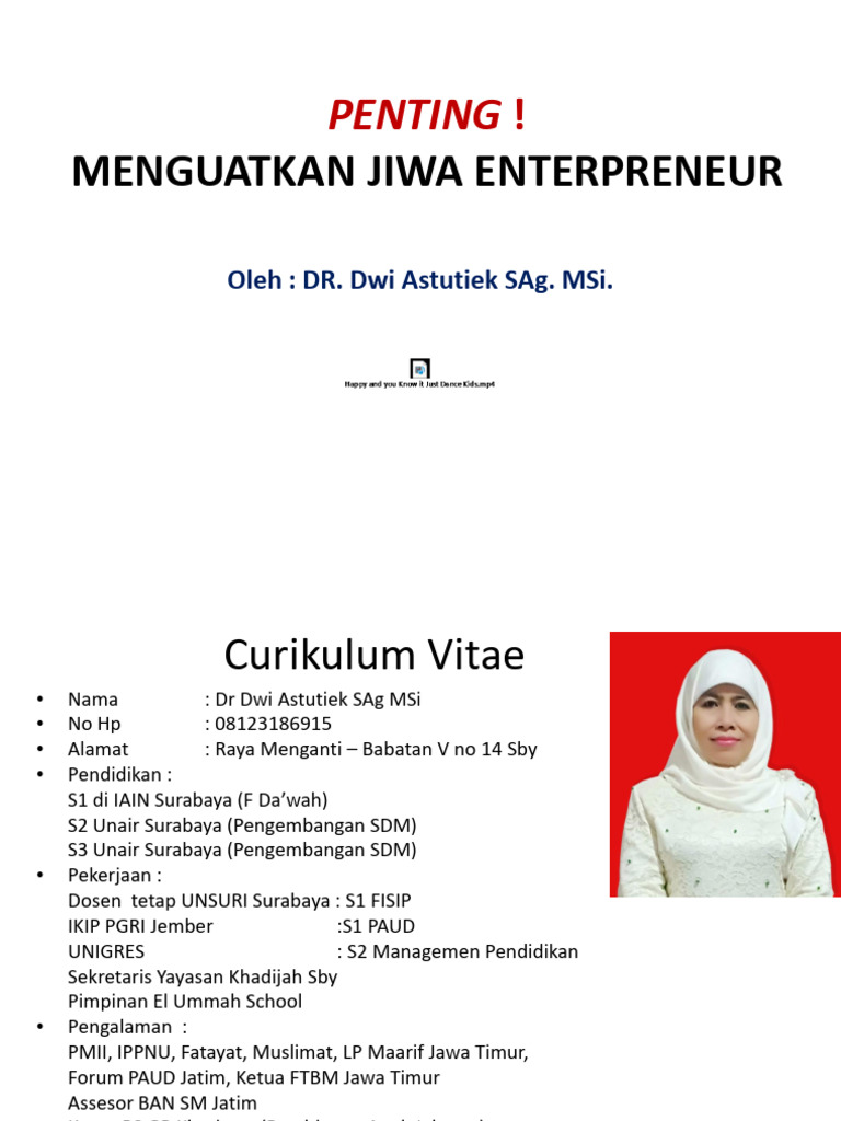 Materi Jiwa Enterpreneur | PDF