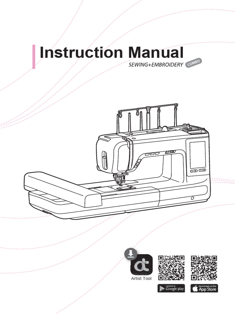 Necchi C2000 Sewing Machine Instruction Manual | PDF | Sewing Machine ...