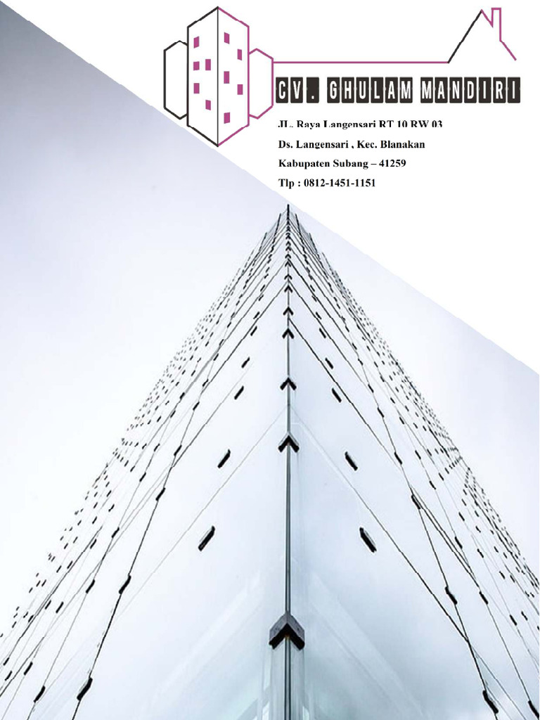 Company Profile New CV. GM | PDF | Bisnis