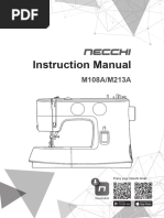 Singer 9020 Sewing Machine Manual | PDF | Sewing Machine | Seam (Sewing)