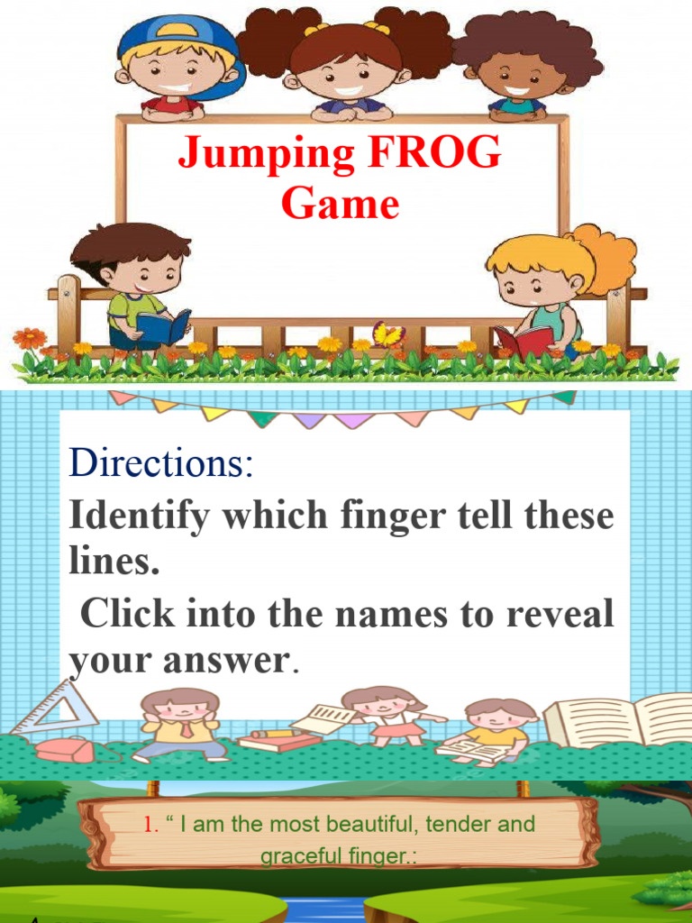 Jumping Frog Game | PDF