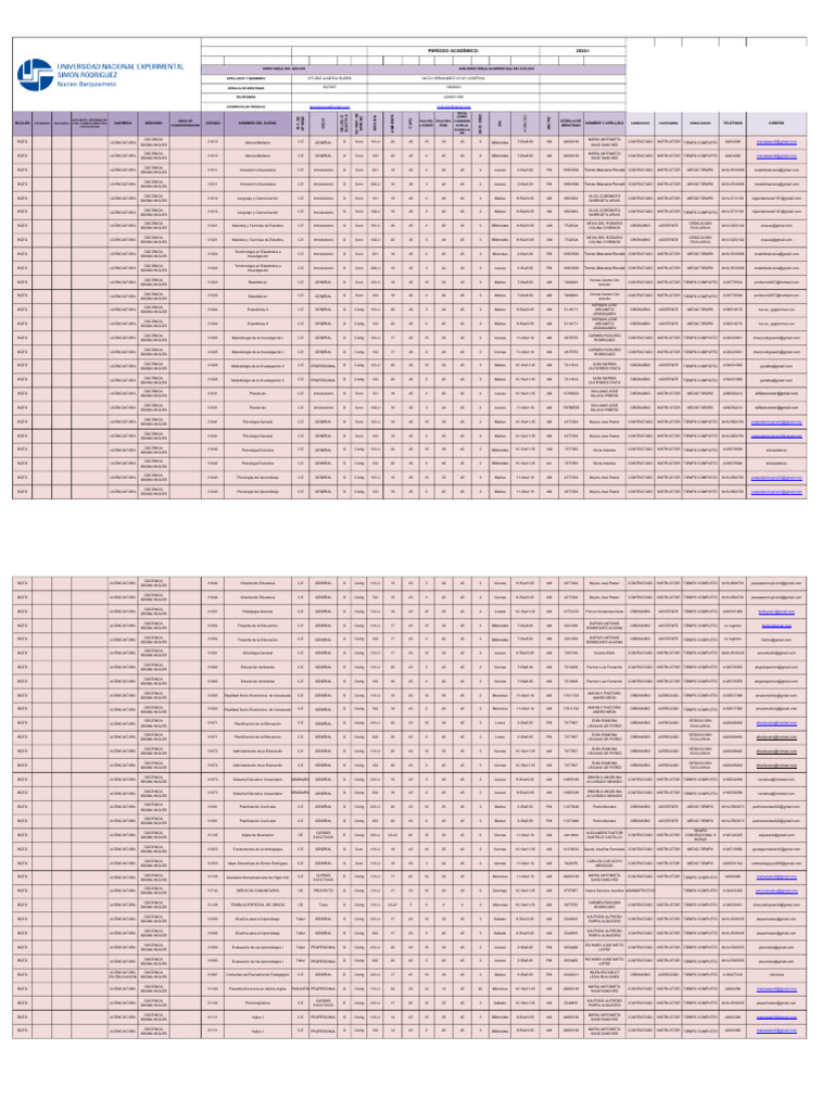 Ofa 2024 1 Educacion | PDF