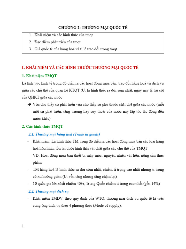 CHƯƠNG 2 (Nhung Note) | PDF