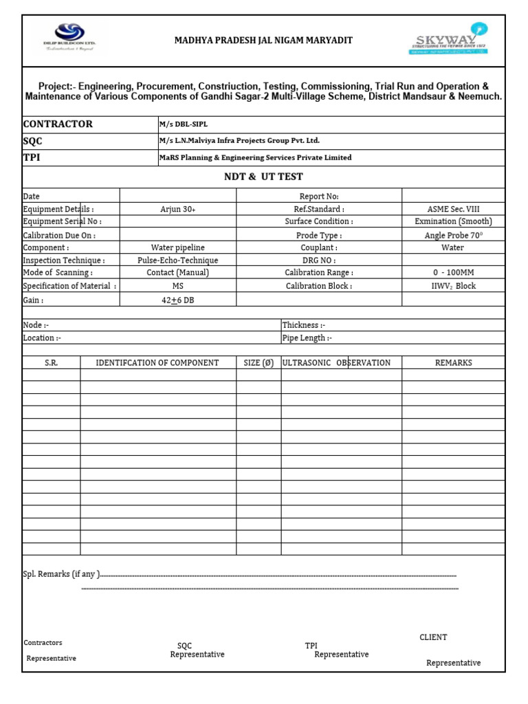 NDT Ut | PDF | Nondestructive Testing | Metrology