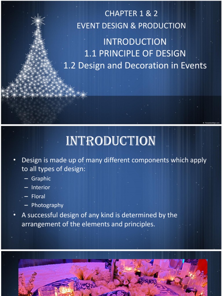 Principles of Event Design and Space | PDF | Composition (Visual Arts ...