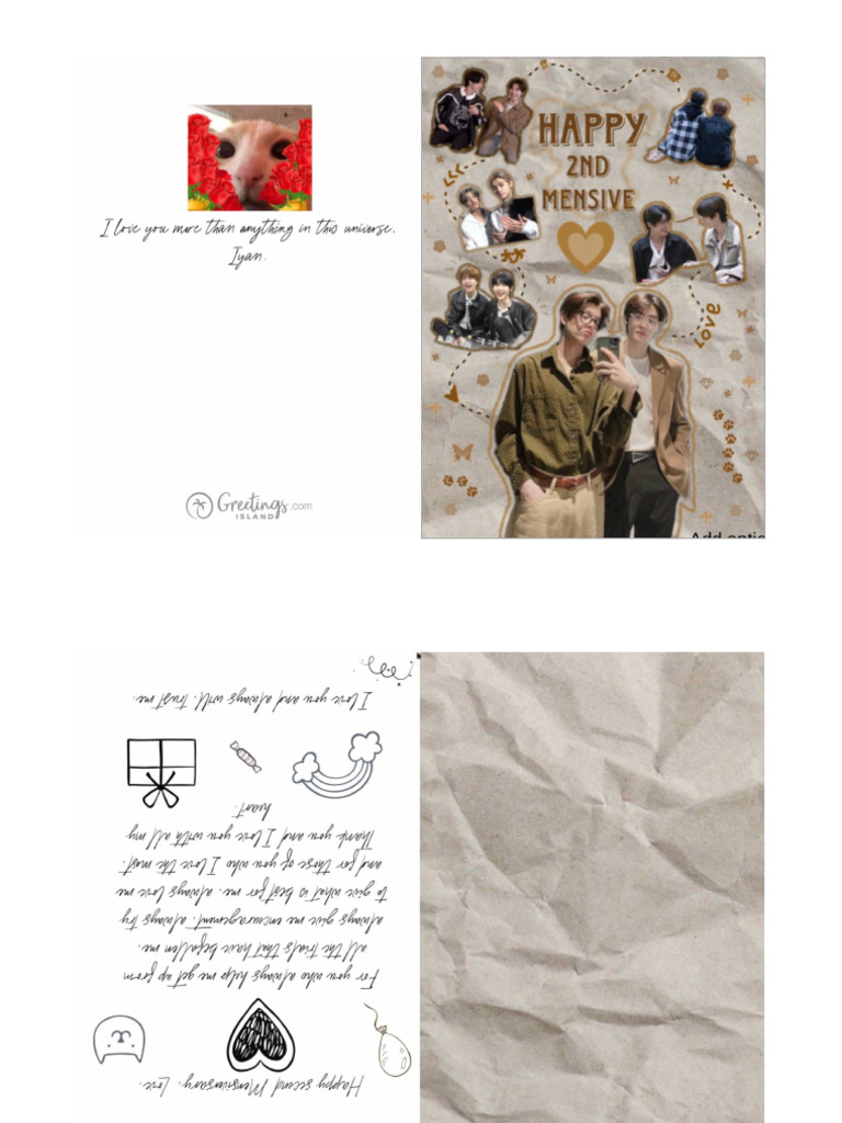 GreetingsIsland Card | PDF