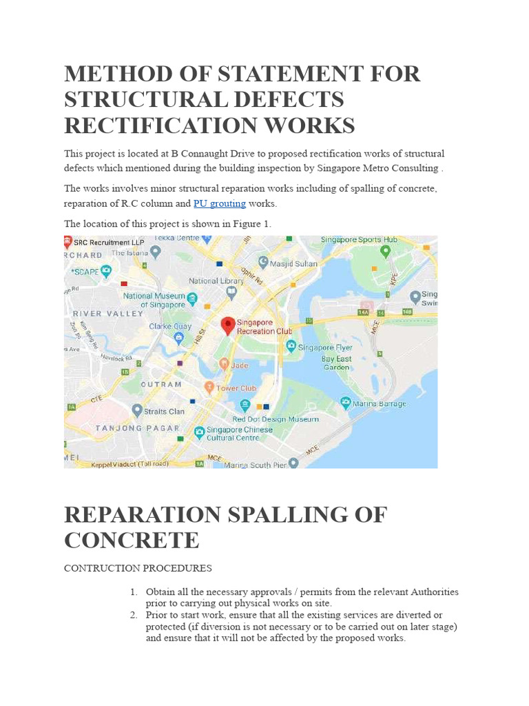 MOS for Concrete Repair | PDF | Concrete | Rust