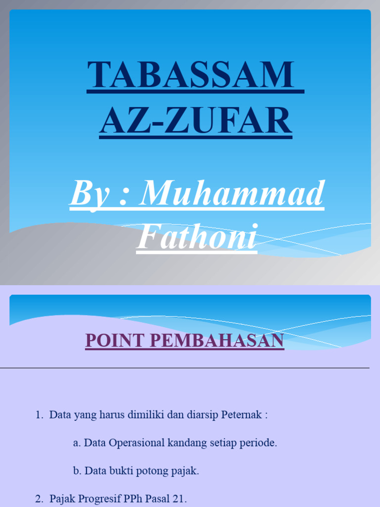 Presentasi Pajak Progresif | PDF