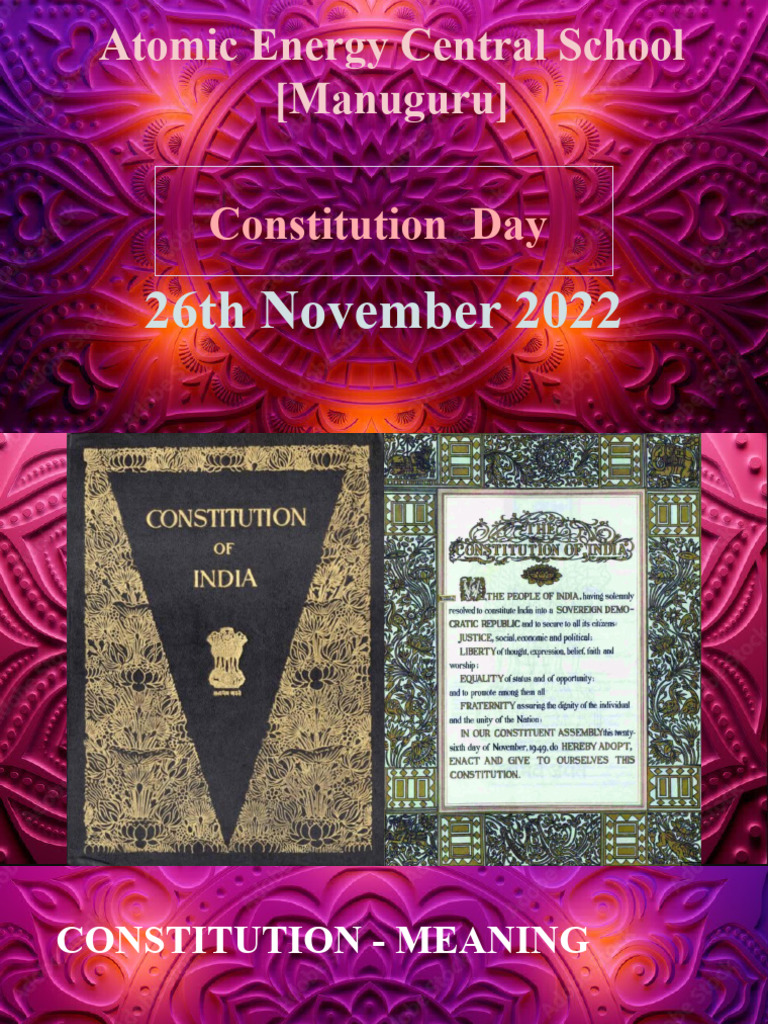 Constitution Day | PDF