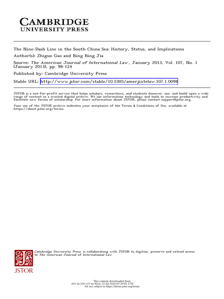 Sipinter 312 20200730132627 | PDF | Territorial Waters | South China Sea