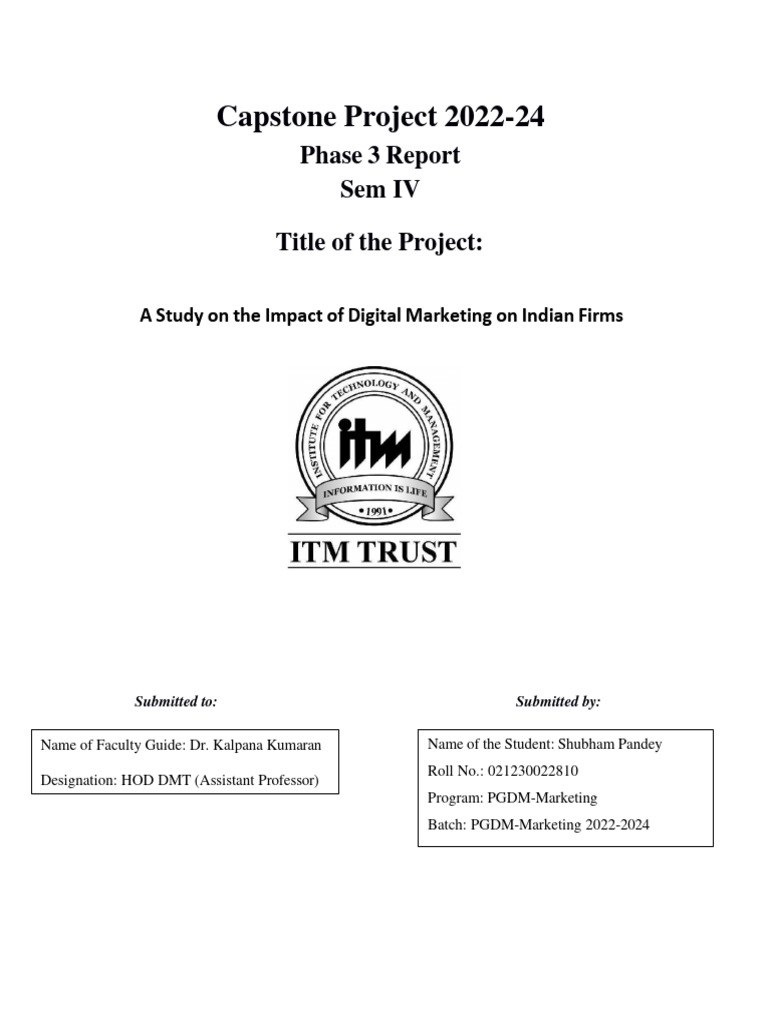 Capstone Project PAHSE 3 FINAL | PDF | Search Engine Optimization ...