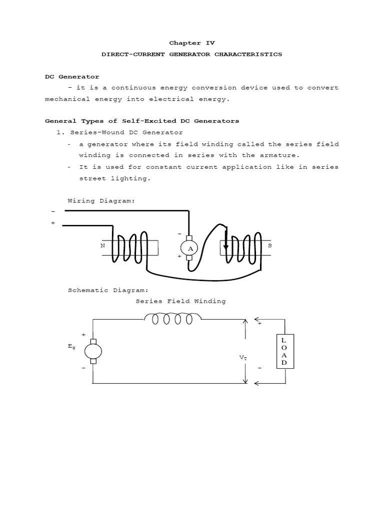 DC Generator | PDF | Electric Generator | Physical Sciences
