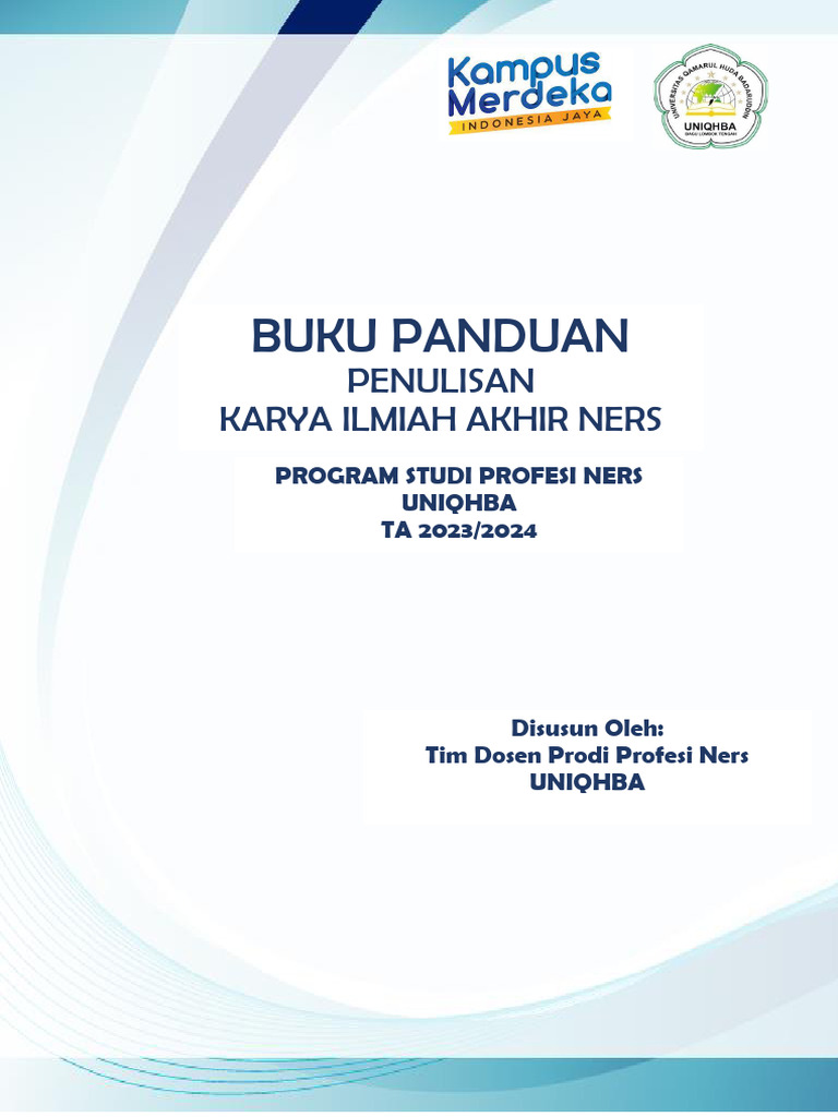 Panduan Penulisan Karya Ilmiah Ners | PDF | Seni