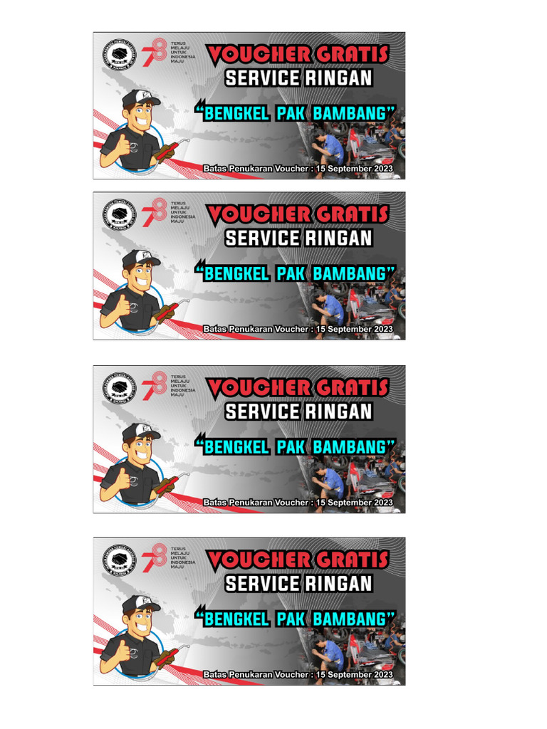 Voucher Pak Bambang | PDF