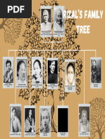 Rizal's Family Tree | PDF | Philippines | Luzon