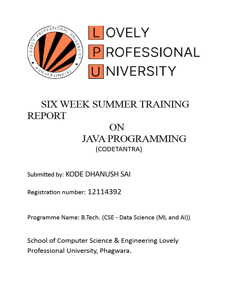 Summer Programming Pdf Class Computer Programming Method Computer Programming