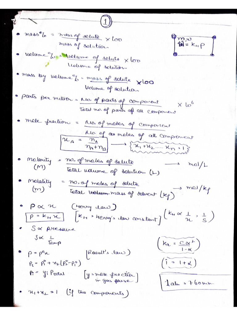 Chemistry Notes of Organic and Inorganic | PDF