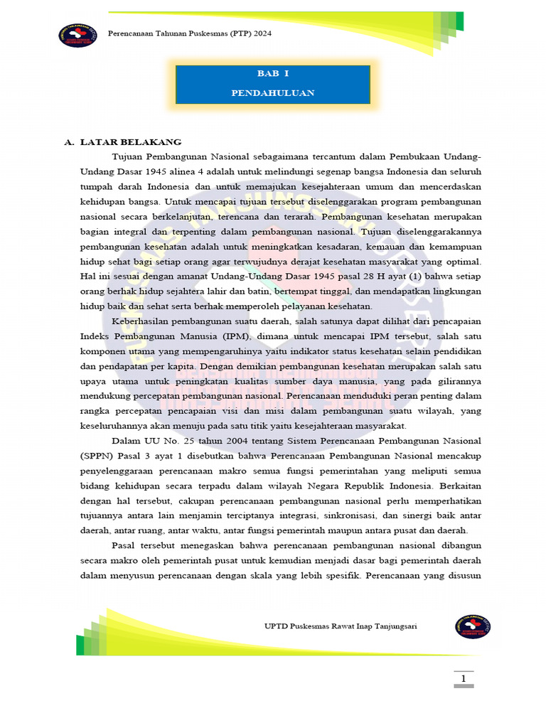 PTP PKM Tansar 2024 | PDF | Pengembangan Diri